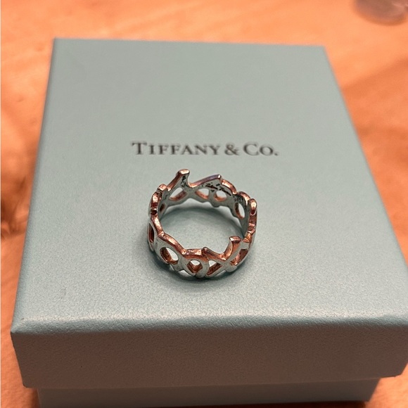 Tiffany & Co. | Jewelry | Tiffany Co Sterling Silver Love Ring | Poshmark